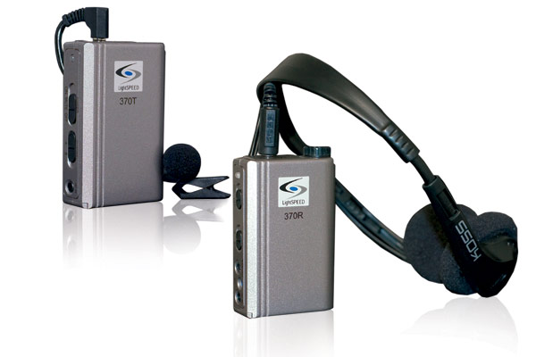 LES 370 | 2-channel Personal Classroom FM System, 216 to 217MHz Carrier ...